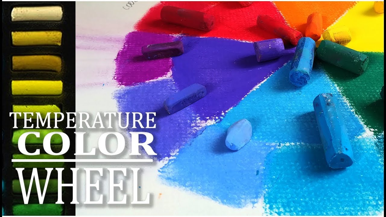Color wheel in soft pastels | Understanding temperature - YouTube