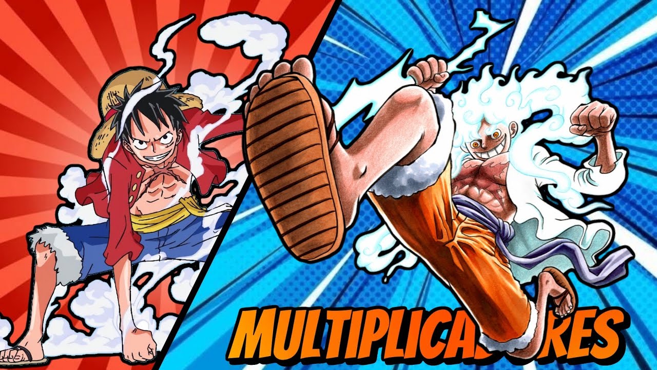 Todos os Multiplicadores dos Gears do Luffy em One Piece! - YouTube