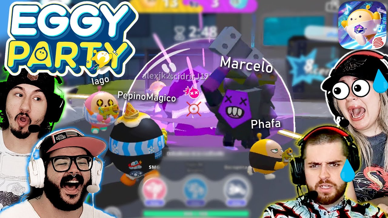 CONFRONTO DO OVO MUTANTE!!! - Eggy Party com As Gatinhas [Gameplay em ...