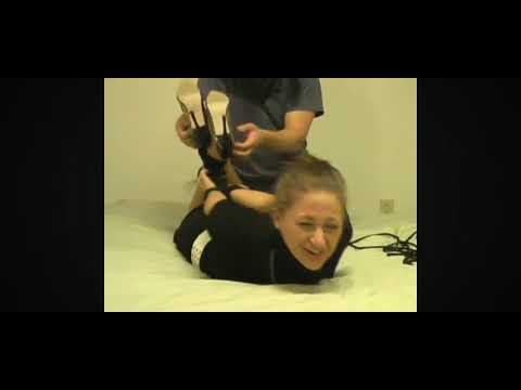 Girl Tickling feet Hogtied🔥 part 1 