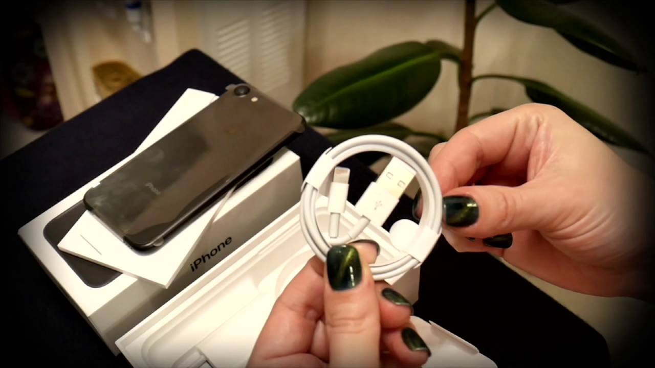 Распаковка iPhone 7/ iPhone 7 unpacking - YouTube