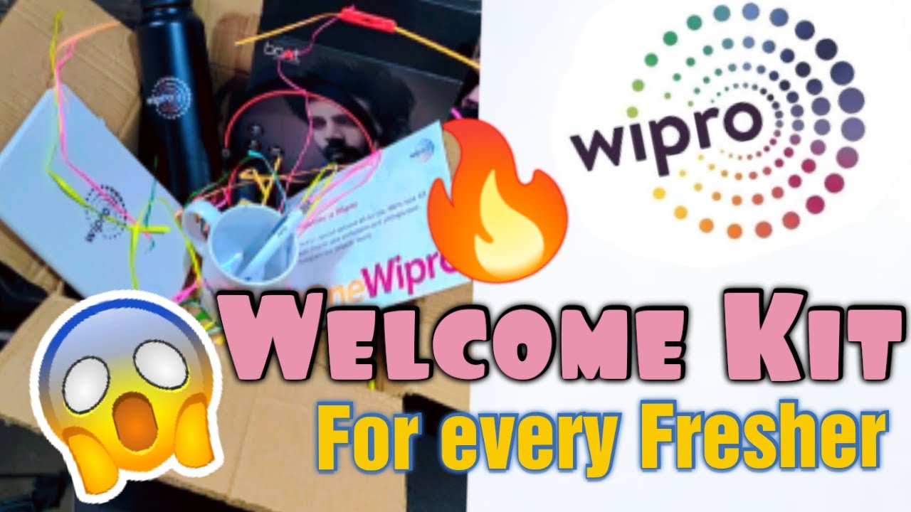 Wipro Welcome Kit 🔥 ️ || 5 Combo for Freshers -2022 || Abhishek kapoor ...