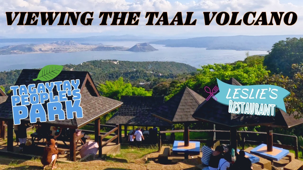 Going to see the TAAL VOLCANO via TAGAYTAY PEOPLE'S PARK and LESLIE'S ...