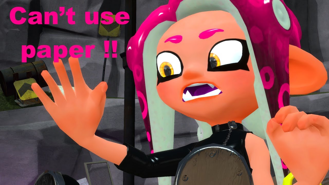 [Splatoon/Gmod] [Agent 3 & 8 (part2)] scissors will make 8 float - YouTube