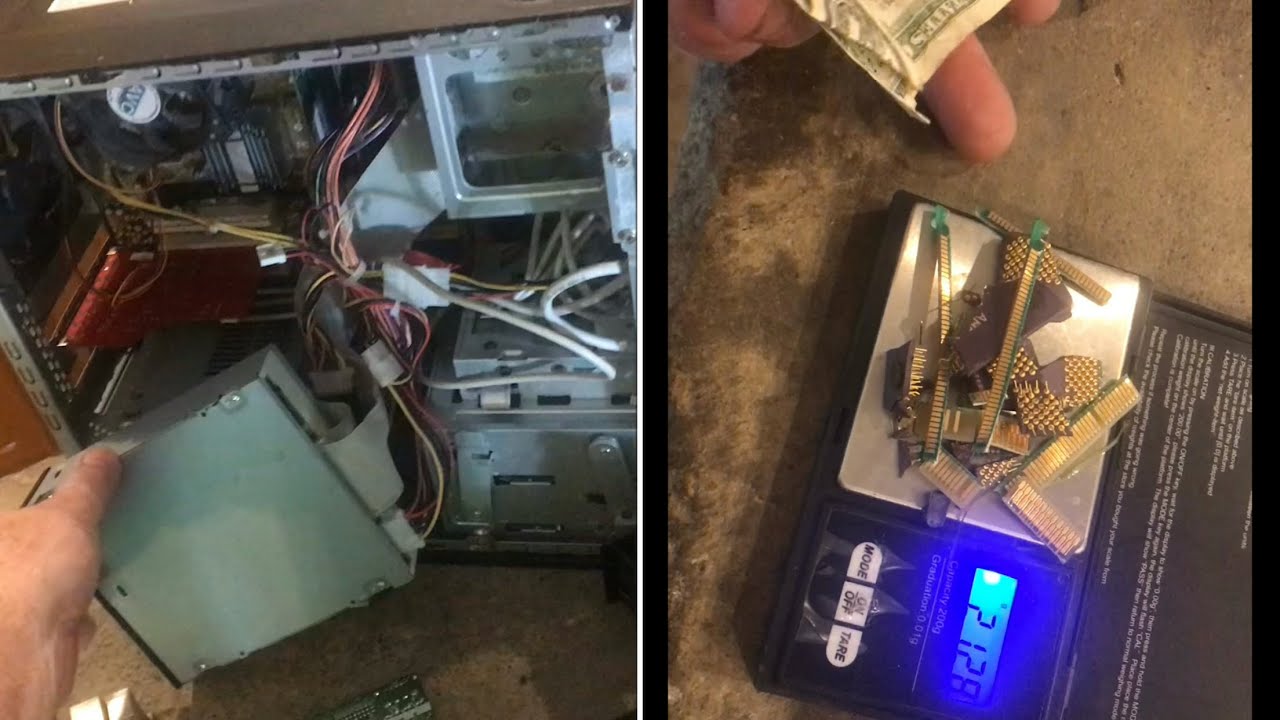 how much is a old computer REALLY worth?? (gold, silver, copper ...