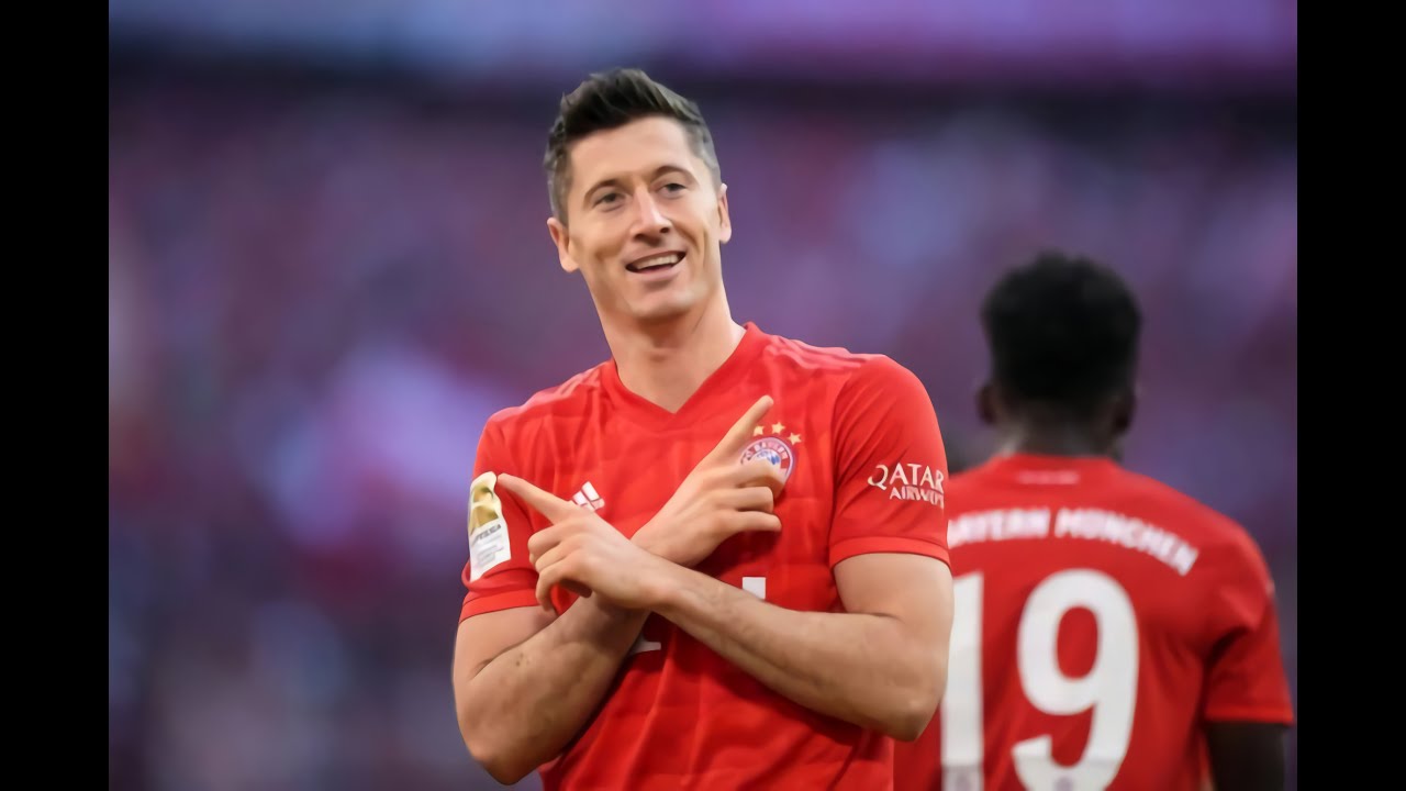 Robert Lewandowski skills and goals 2020 - YouTube