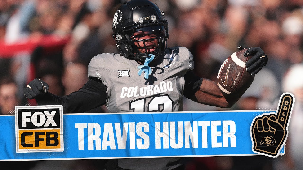 Travis Hunter Highlights vs. Utah | FOX College Football - YouTube