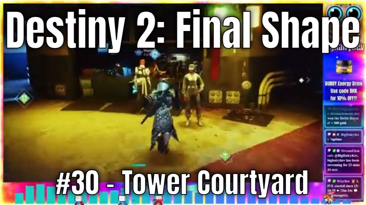 Destiny 2: Final Shape #30 - Tower Courtyard - YouTube