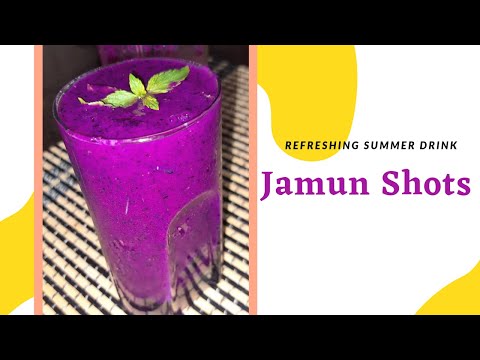 cooking — Jamun Shots Recipe | Jamun Sharbat Recipe | How to...