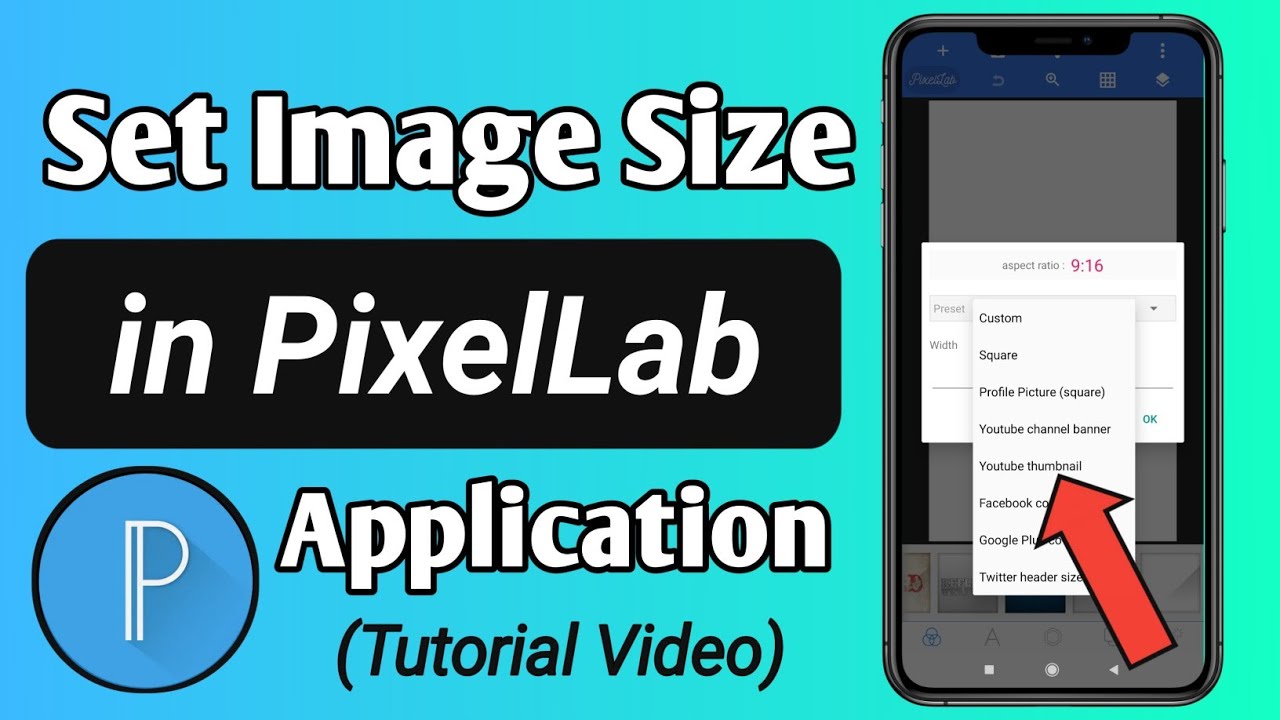 How To Set Image Size In Pixel Lab App YouTube How To Set Image Size In Pixel Lab App YouTube