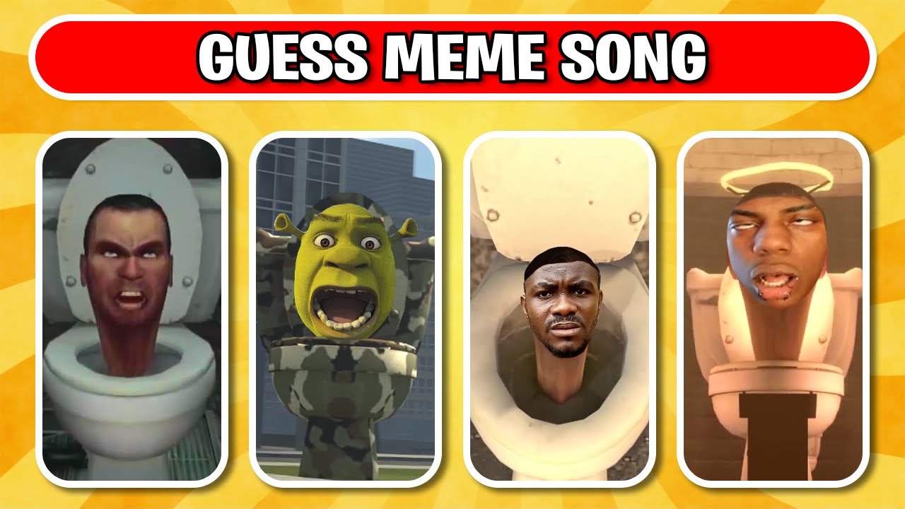 Guess Meme VOICE, SONG | Skibidi Toilet, One Two Buckle My Shoe ...