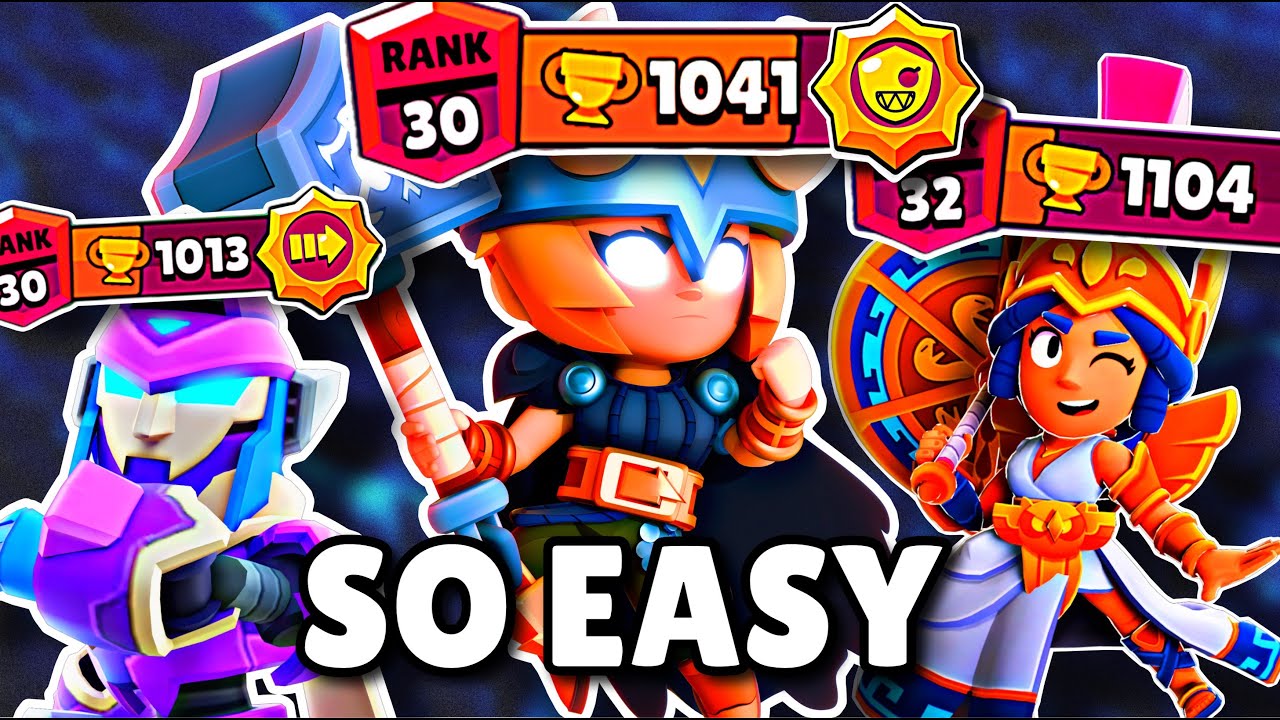 Top 10 Easiest Rank 30s In Brawl Stars (New Meta) - YouTube