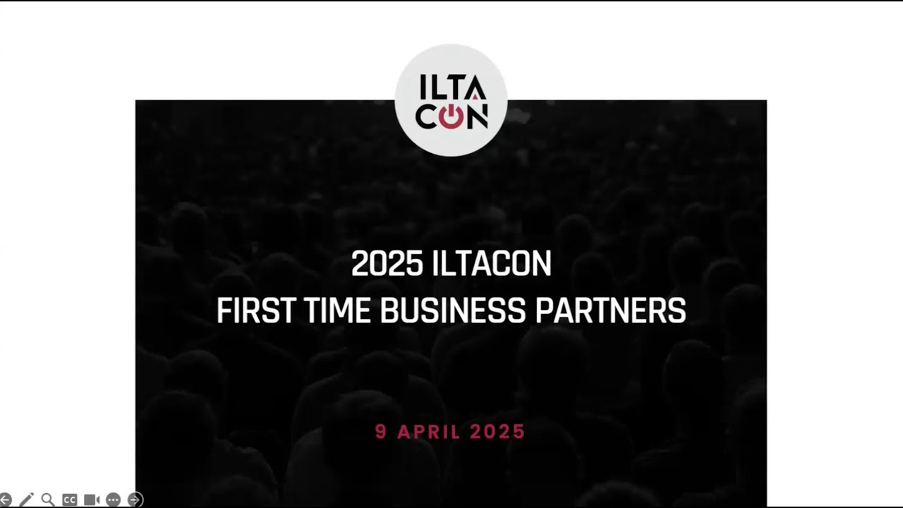 ILTACON 2025 Informational Webinar: First-Time Business Partners - YouTube