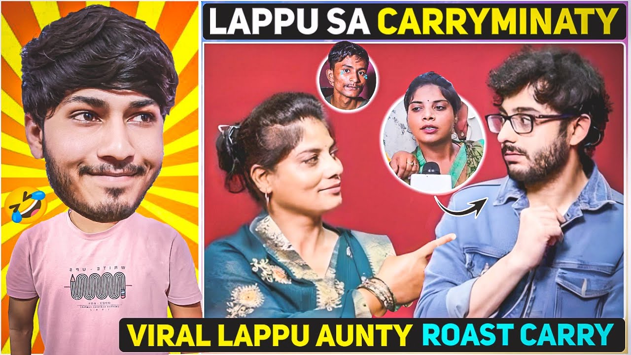 LAPPU SA SACHIN AUNTY ROAST CARRYMINATY 🔥|| THE MP ROASTER - YouTube