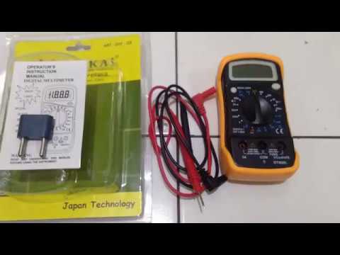 Unboxing Digital Multitester NANKAI DT850L - YouTube