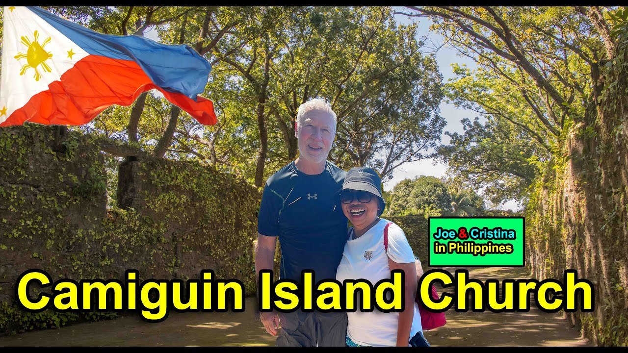 Camiguin Island's beautiful old church ruins - YouTube
