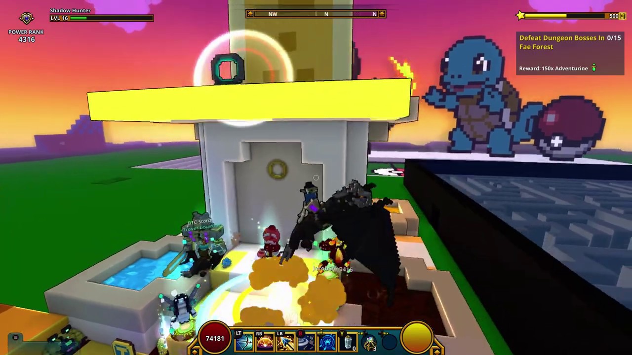 Trove: Running Easy Dungeons w/ MintyKid07 - YouTube