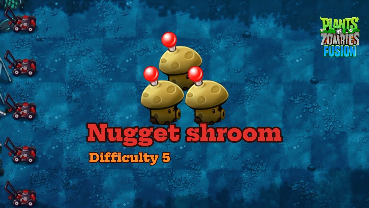 Plants VS Zombies Fusion Nugget shroom (showcase) - YouTube