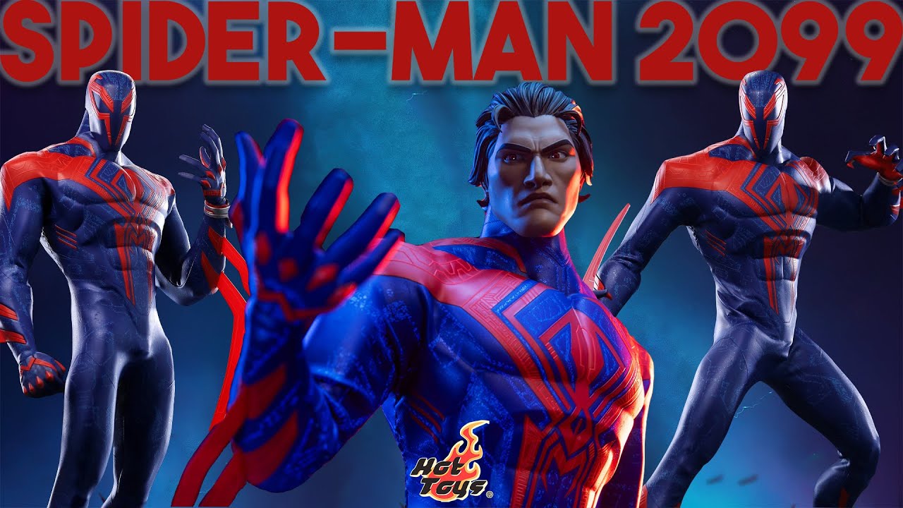 Hot Toys Spider-Man 2099 (Spider-Man Across The Spider-Verse) Unboxing ...