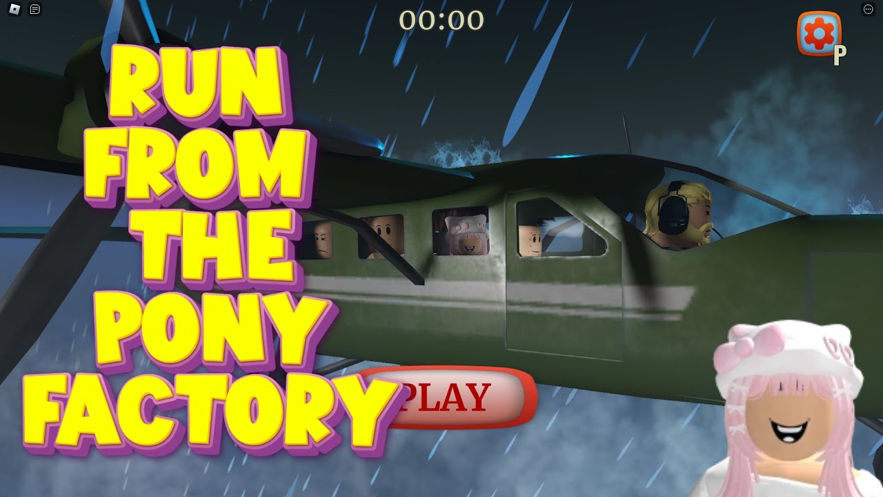 RUN FROM THE PONY FACTORY (OBBY!) #roblox #scaryobby #escapeobby - YouTube