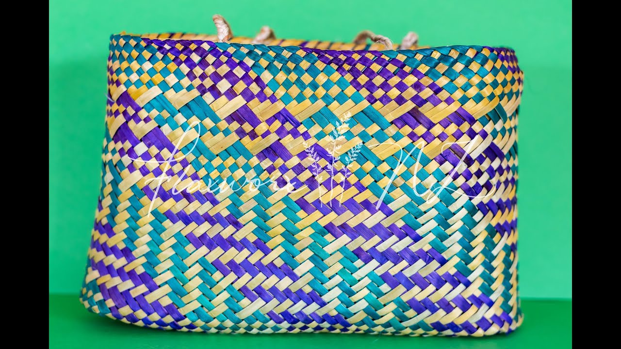 How to make a Kete Whakairo - Rau Kumara /Whakanihoniho - Teaser - YouTube