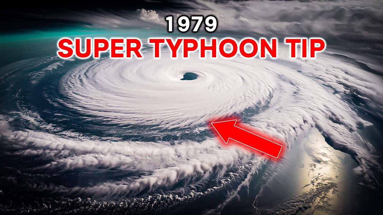 Typhoon Tip - The Largest Storm In Recorded History - YouTube