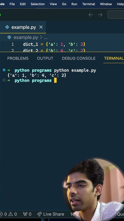 How To Merge Python Dictionaries Python Pythonprogramming Youtube