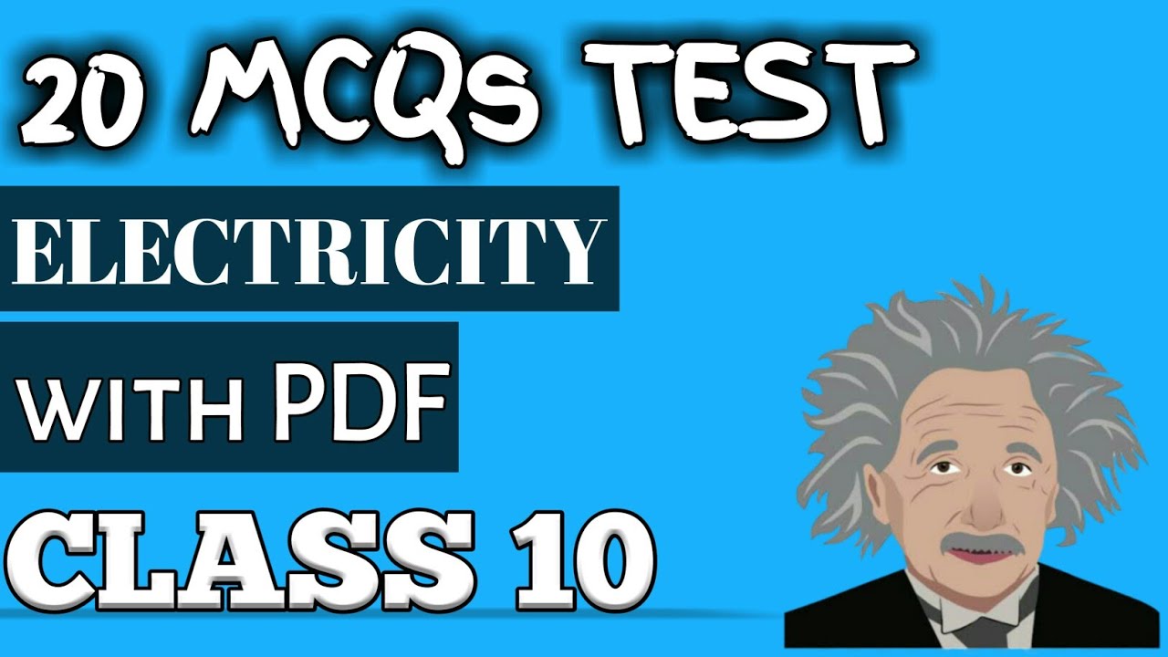 Electricity MCQs important question and answer || Class 10 physics ...