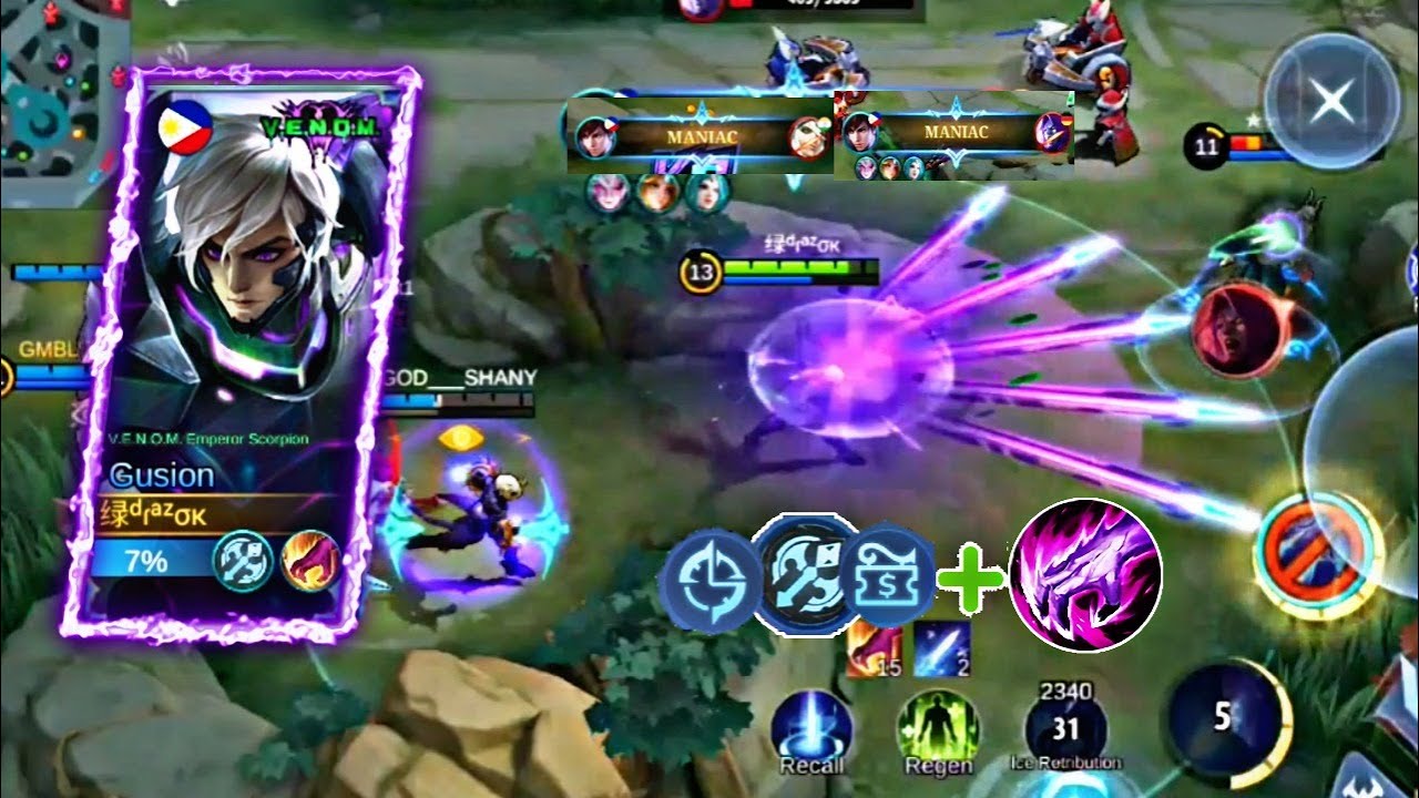New Emblem With Retribution Insane|Mobile legend|Drazok - YouTube