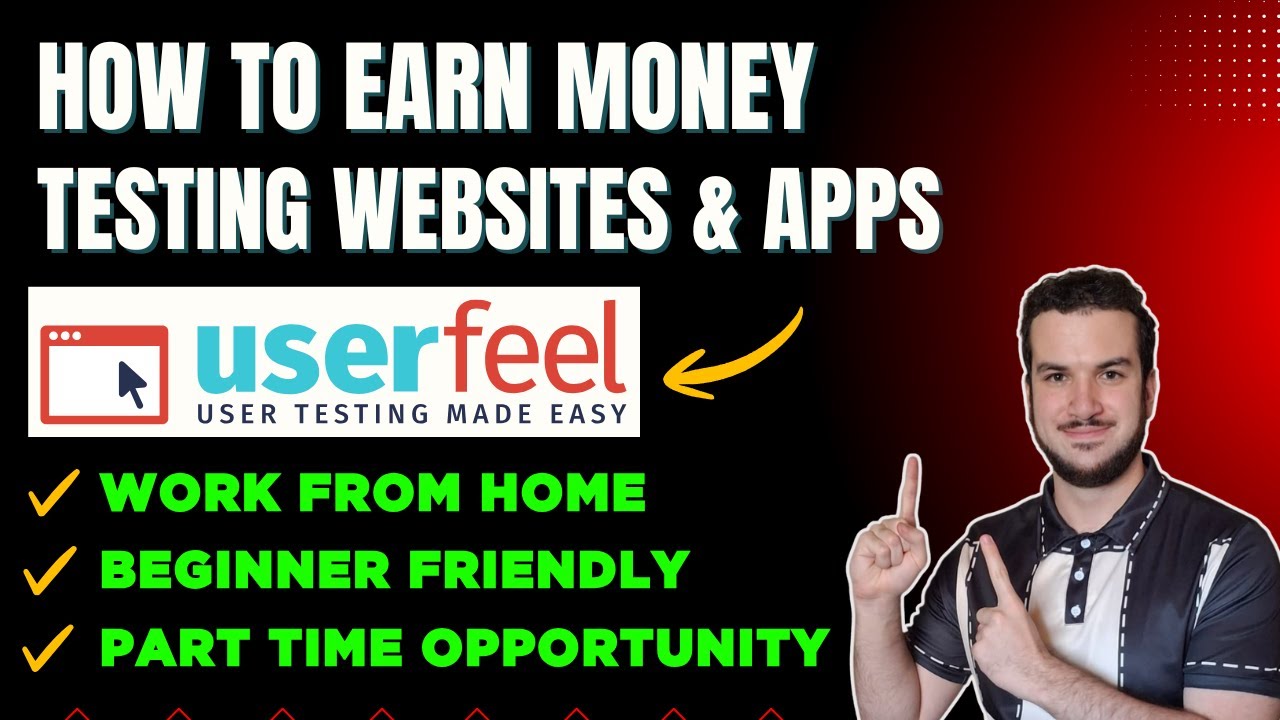 How To Earn Money Online Testing Websites And Apps On UserFeel (Side ...