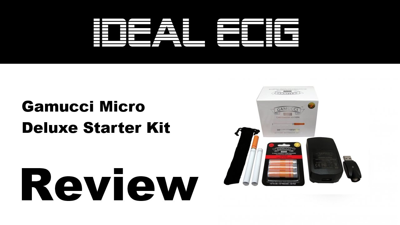 Gamucci Micro Deluxe Starter Kit - Review - YouTube