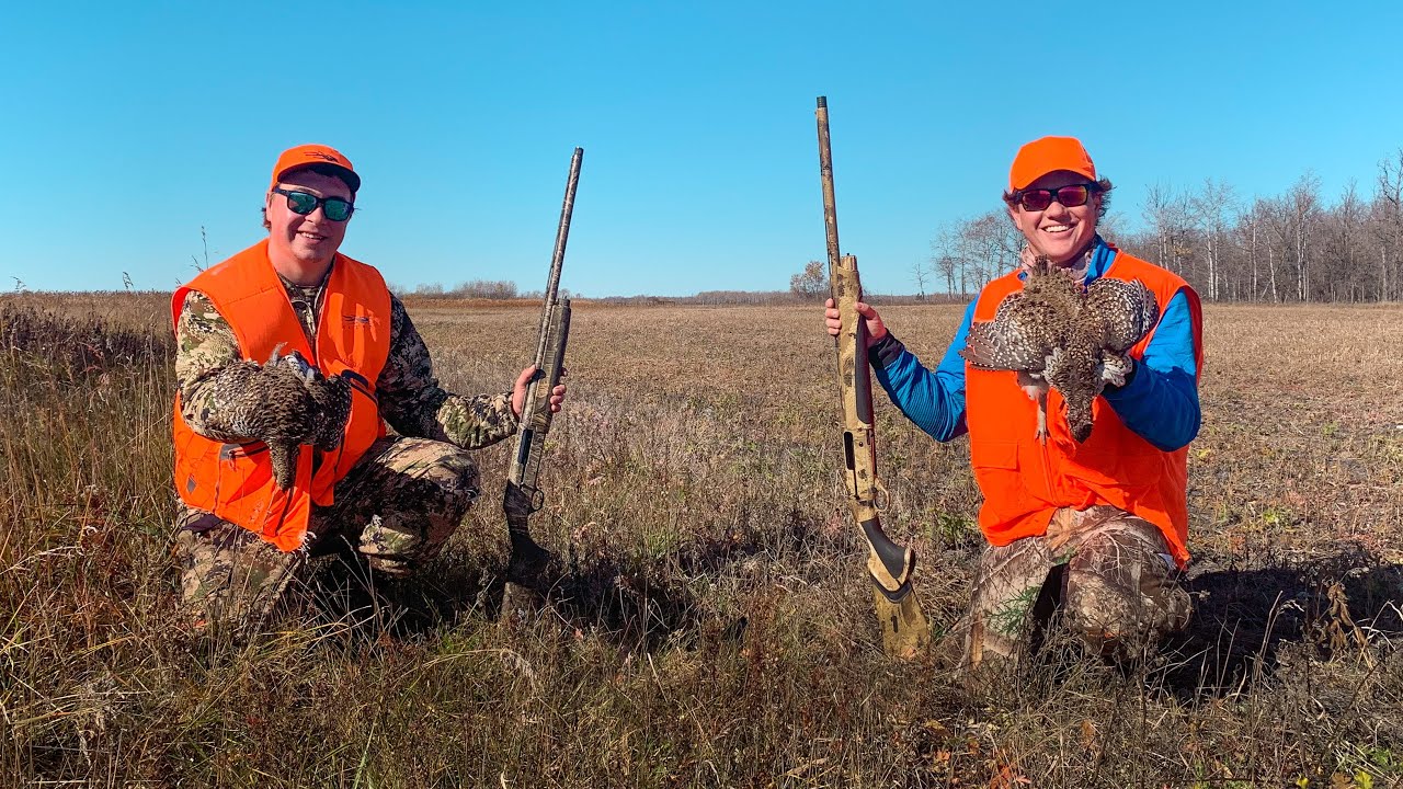 Fast Paced Sharptail Grouse Hunting in Manitoba (With Recipe) - Jay Siemens