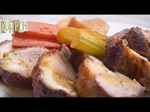 Domaće teleće pečenje - YouTube