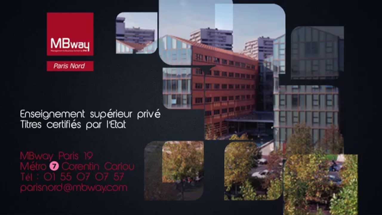 Découvrez le campus de MBway Paris - YouTube