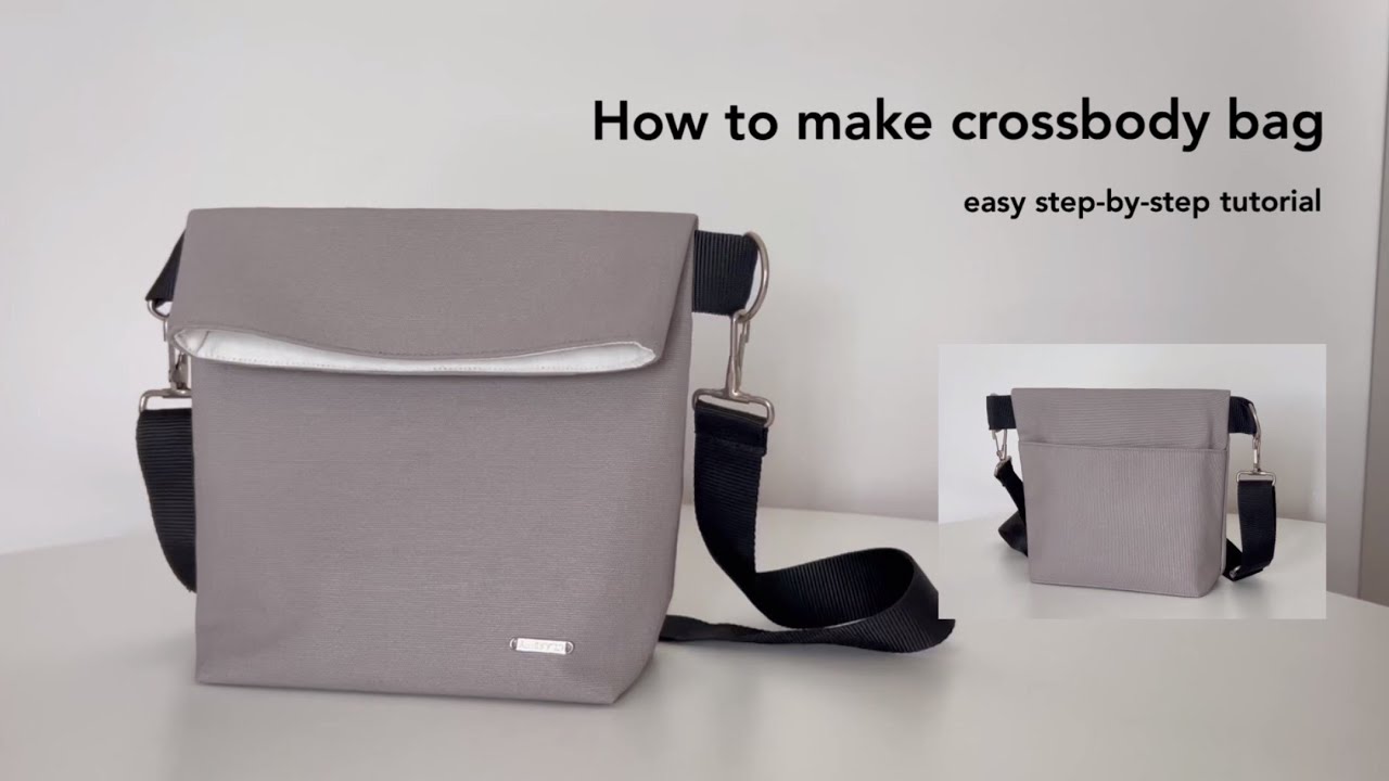 DIY shoulder bag | How to make mini bag - YouTube