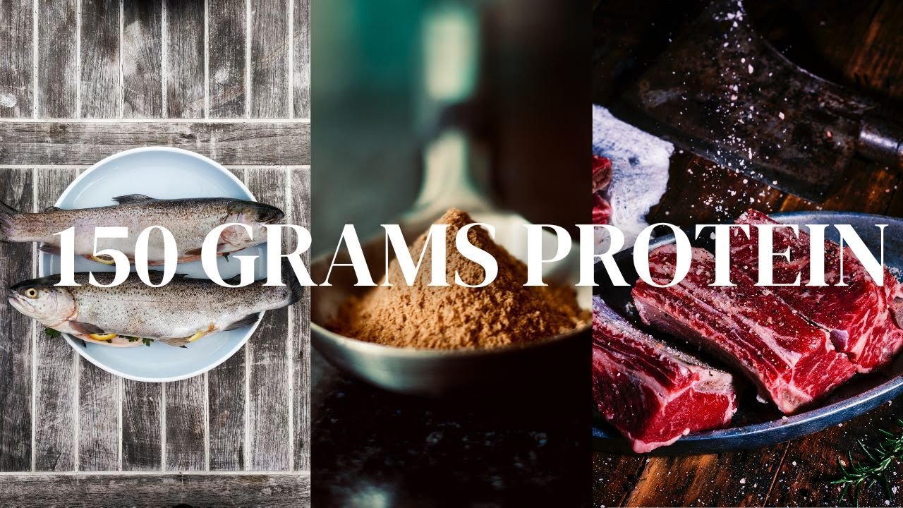 How to Eat 150 grams of PROTEIN in a Day!! - YouTube