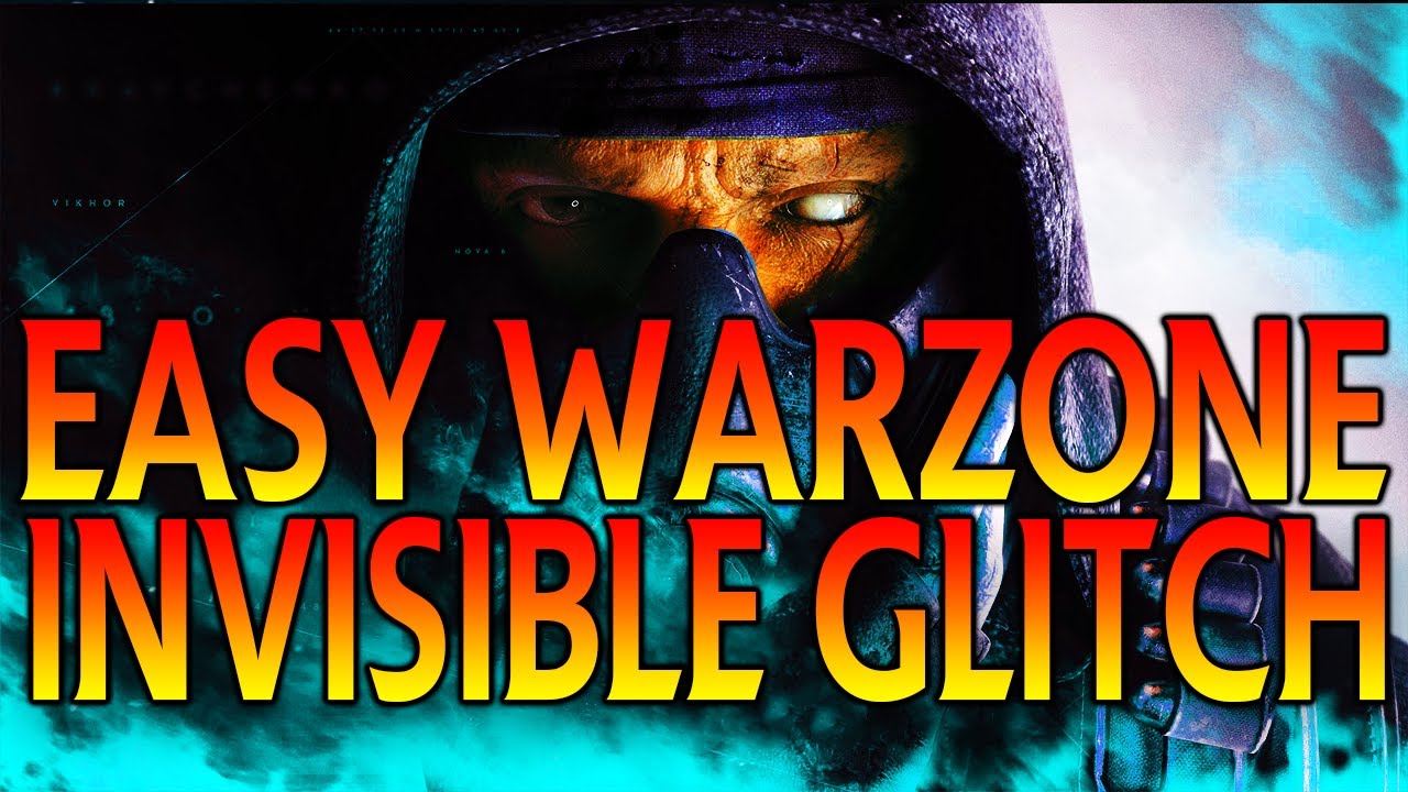 Warzone INVISIBLE GLITCH! INVISIBLE GLITCH WARZONE! WORKING 2-6-2021 ...