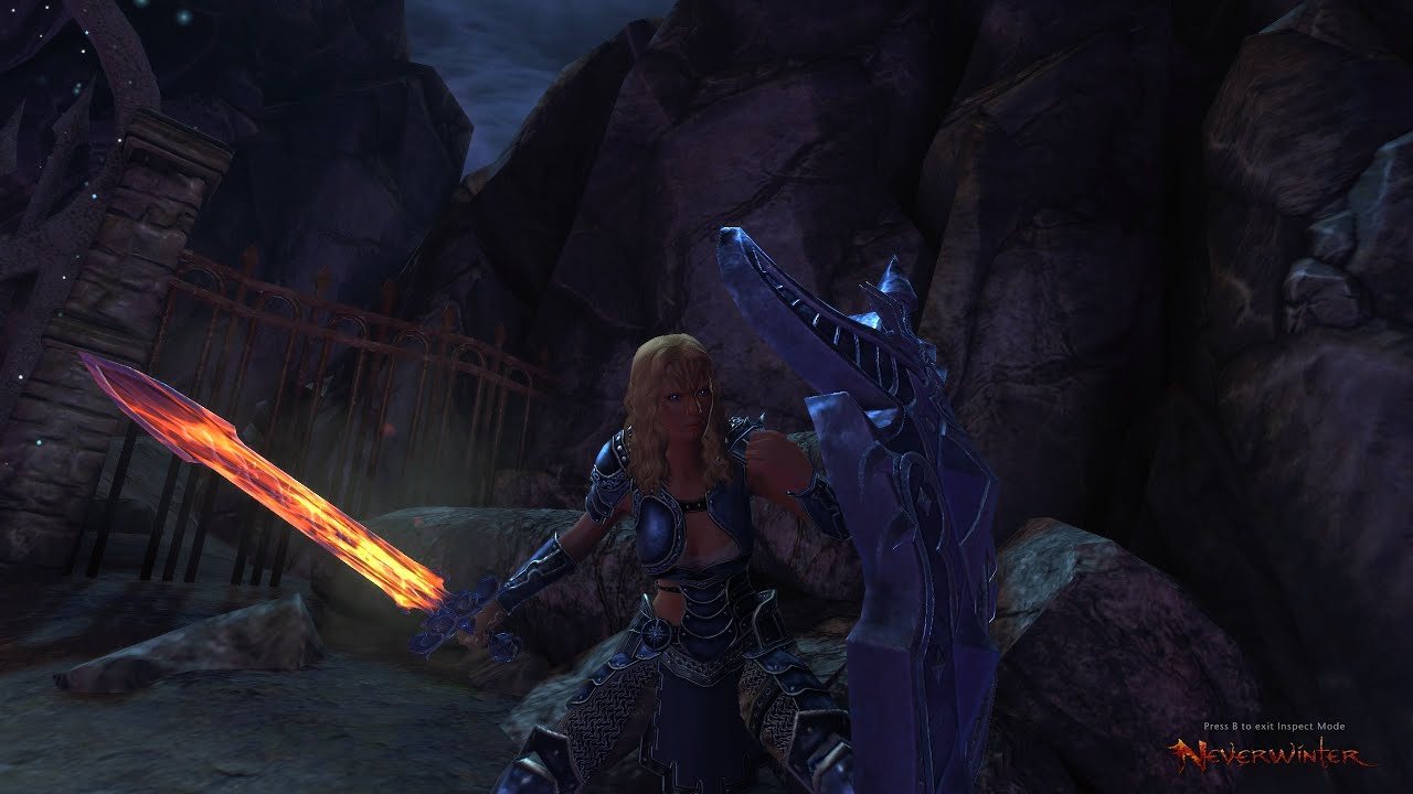 Neverwinter Gameplay online Female Oathbound Paladin Low Level PvP 2015 ...