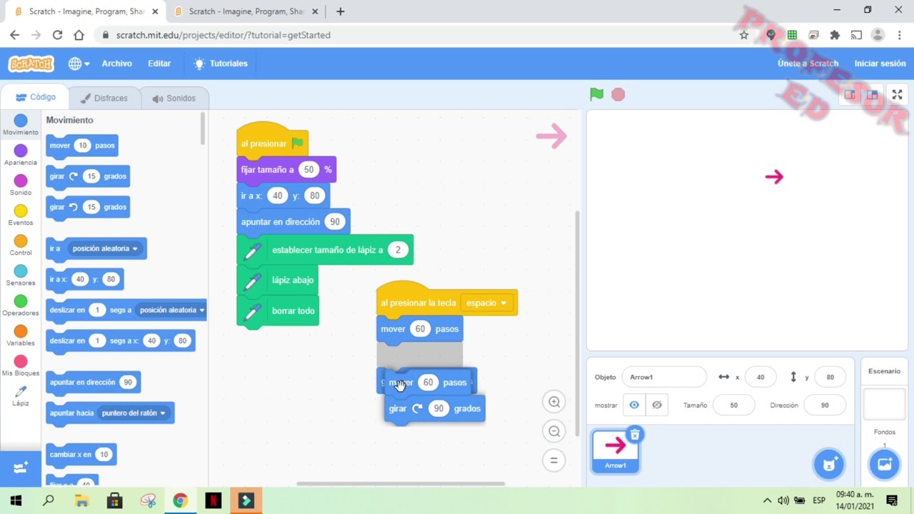 Dibujos en Scratch - YouTube