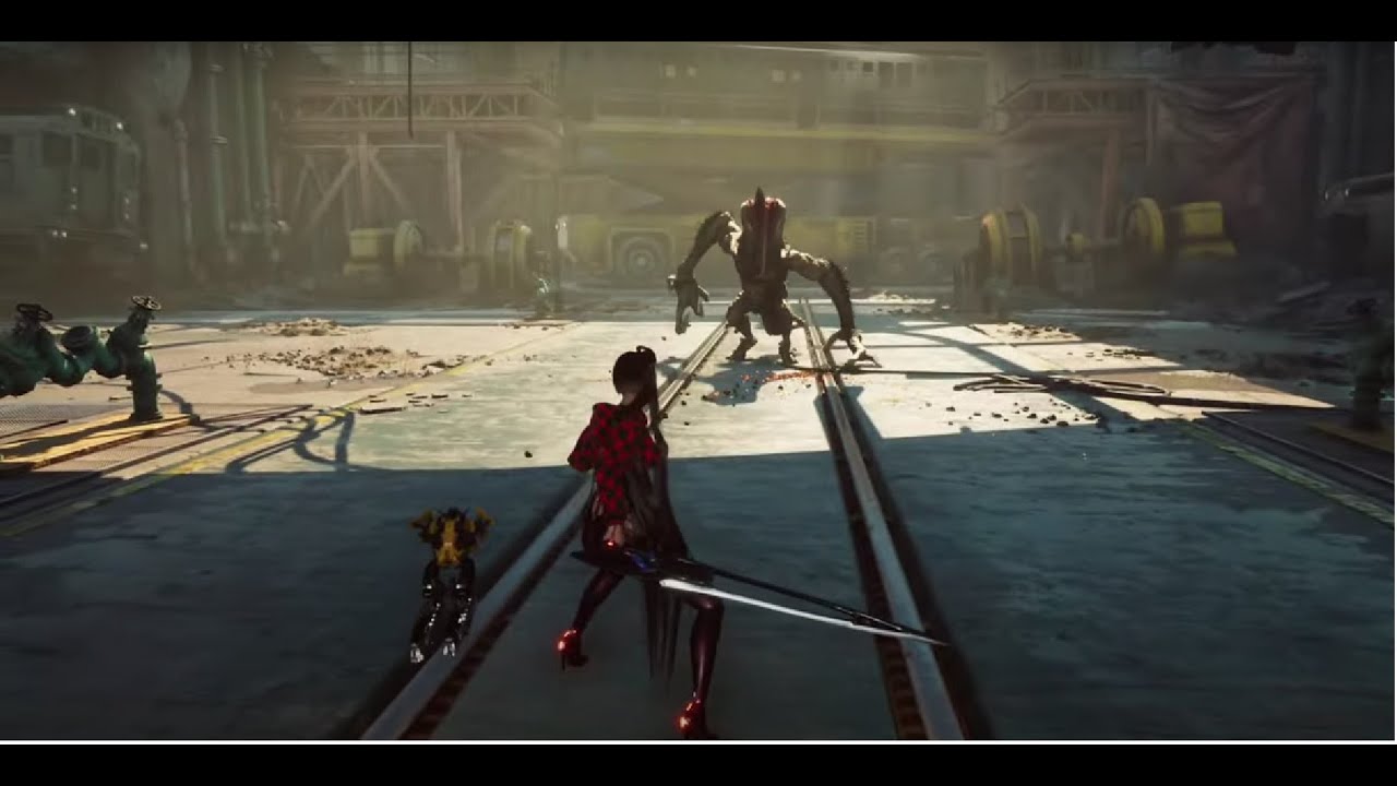 Stellar Blade demo boss challenge Stalker Racer's High Suit - YouTube