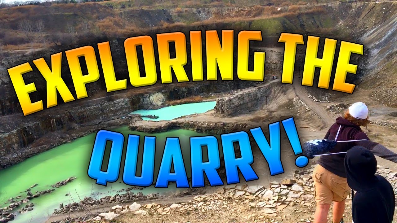Exploring an Abandoned Quarry - YouTube