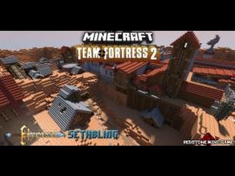 Minecraft играем в Team Fortrees 2 - YouTube