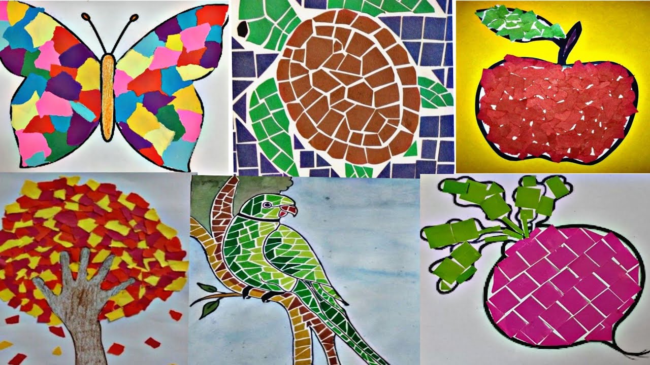 Preschool tearing paper ideas/Classroom tearing paper for kids/School ...