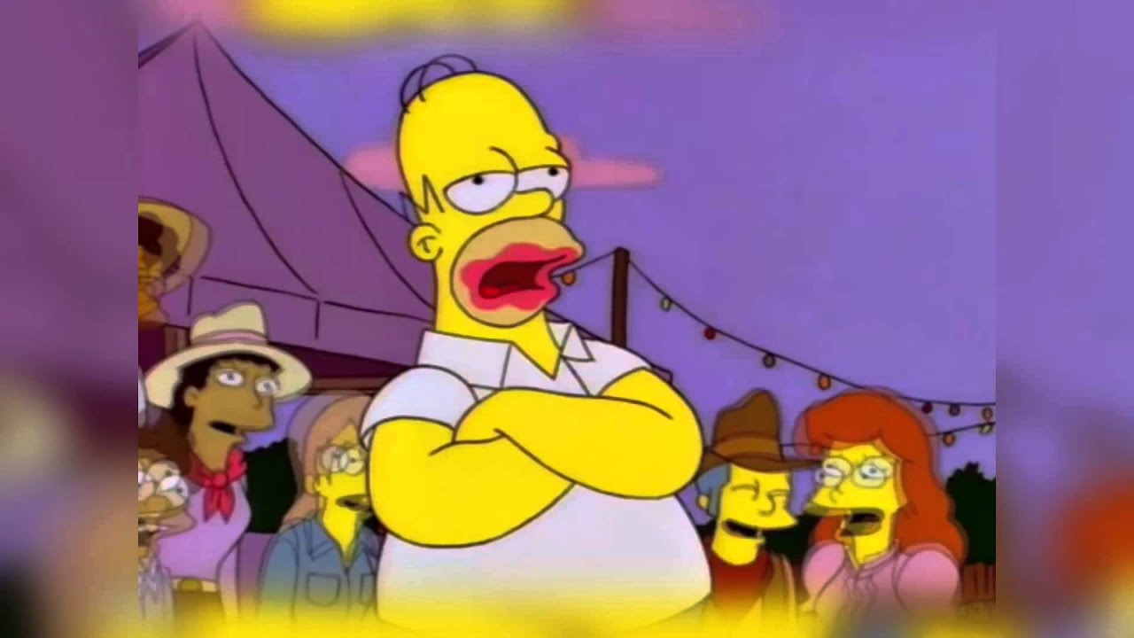 One of the best scenes in The Simpsons. - YouTube