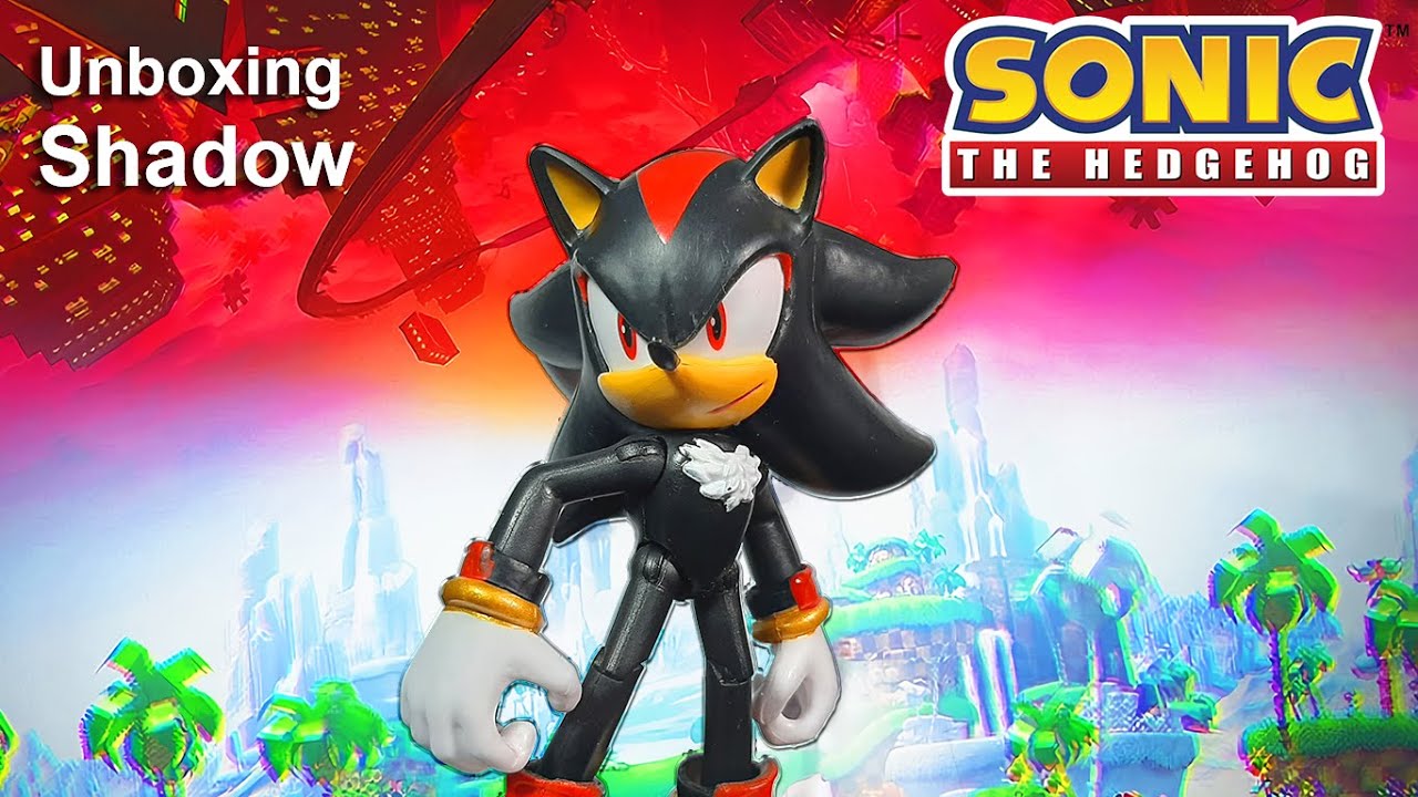Unboxing Shadow Jakks Pacific | Sonic The Hedgehog - YouTube