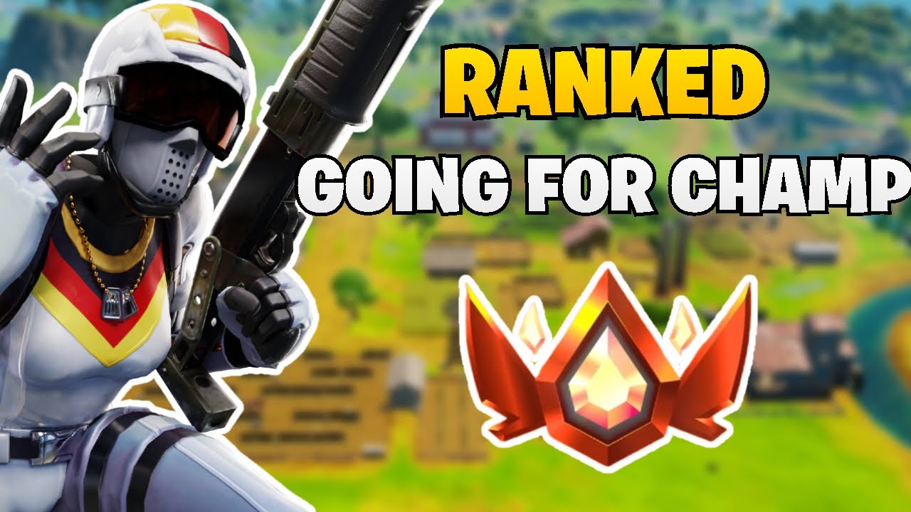 PLAYING RANKED... TRYING TO HIT CHAMP - YouTube