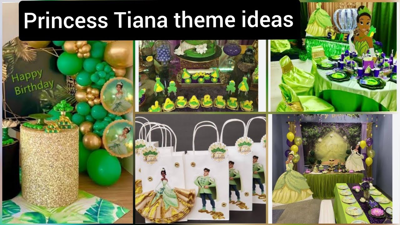 princess Tiana theme ideas. princess Tiana birthday decorations ideas ...