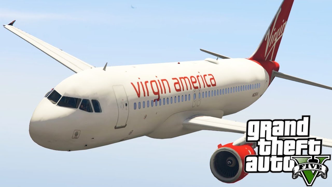 GTA V Airbus A320-200 - YouTube
