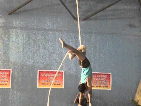 Rope Mallakhamb- Anup Vasant Thakur - YouTube