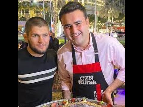 Recep Tayyip Erdogan & khabib visit czn burak restaurant | czn burak |